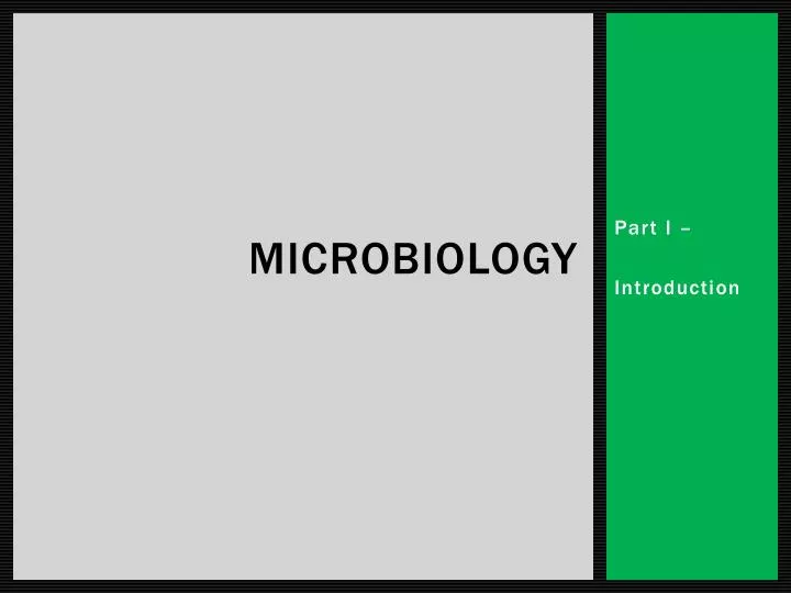PPT - Microbiology PowerPoint Presentation, free download - ID:1605515