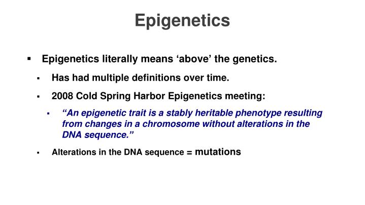 PPT - The Emerging Role of Epigenetics in Human Diseases PowerPoint ...