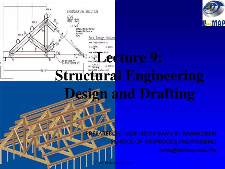 PPT - Lecture 9: Structural Engineering Design and Drafting PowerPoint ...