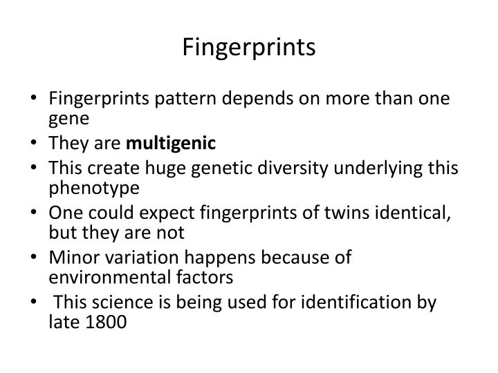 PPT - Forensic Sciences and DNA Fingerprinting PowerPoint Presentation ...