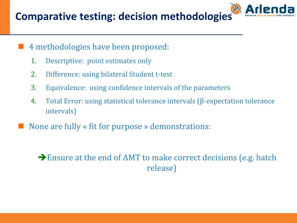 PPT - Contact: Eric Rozet, Statistician Eric.Rozet@arlenda.com +32 (0 ...