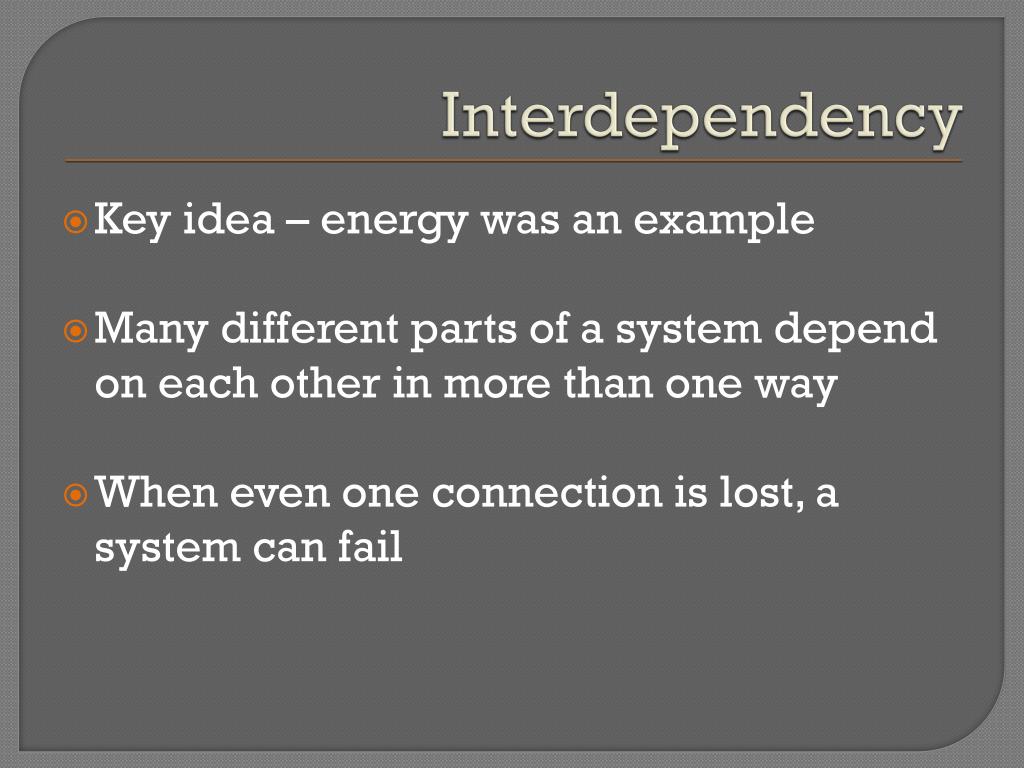 PPT - Capturing Sustainability: Energy, Interdependencies & Composition ...