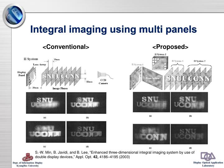 PPT - 3D display system based on integral imaging PowerPoint ...