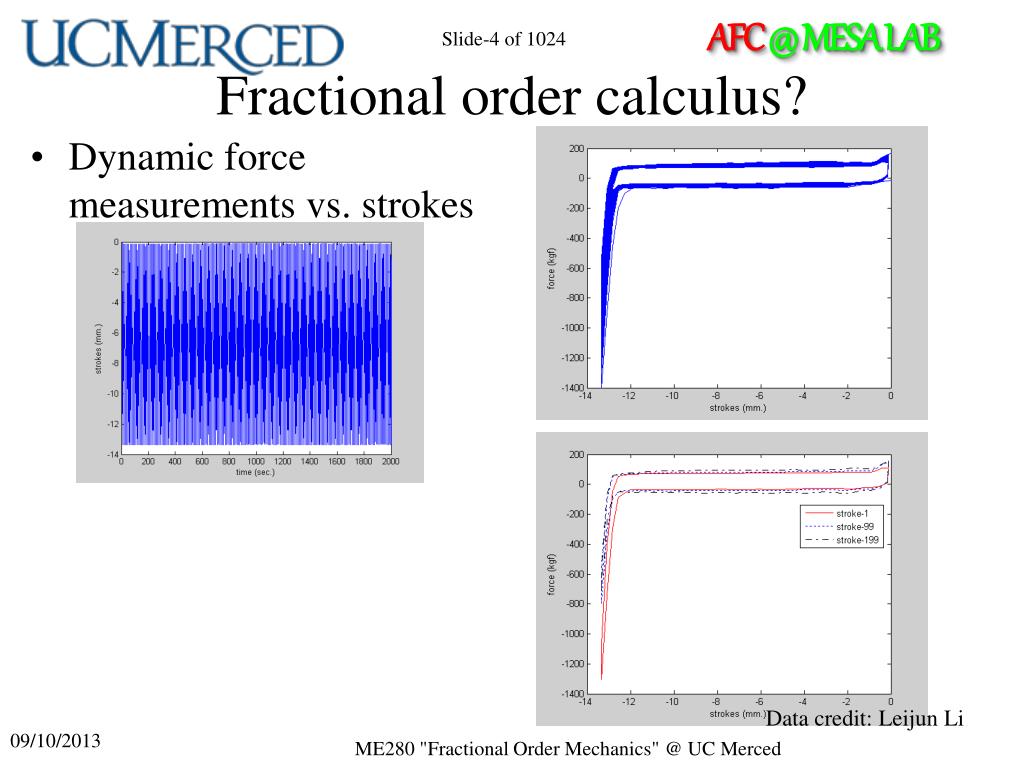 PPT - ME280: Fractional Order Mechanics General Motivations on ...