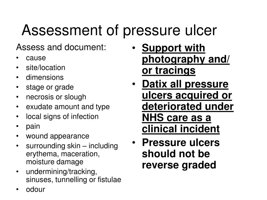 Ppt Pressure Ulcer Prevention And Management Powerpoint Presentation