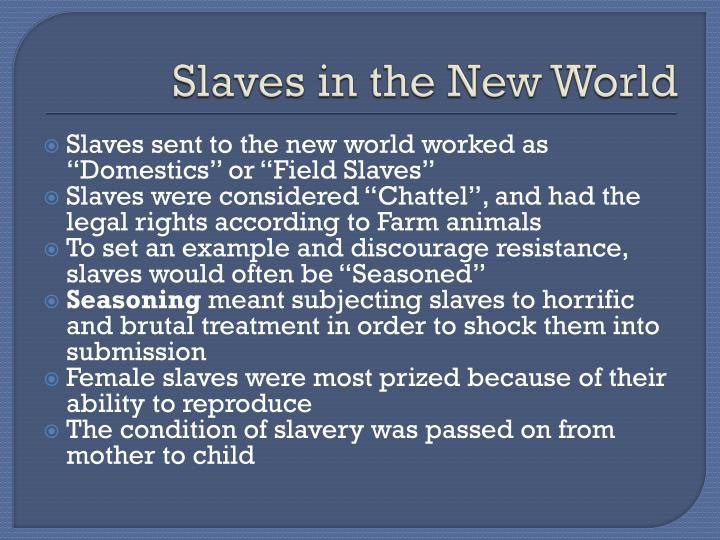 PPT - The Trans-Atlantic Slave Trade PowerPoint Presentation - ID:1606806
