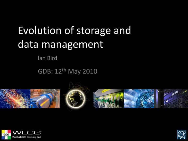 PPT - Evolution of storage and data management PowerPoint Presentation ...