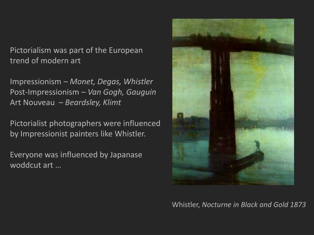 PPT - The First Art Movements of Photography Pictorialism ‘The New ...