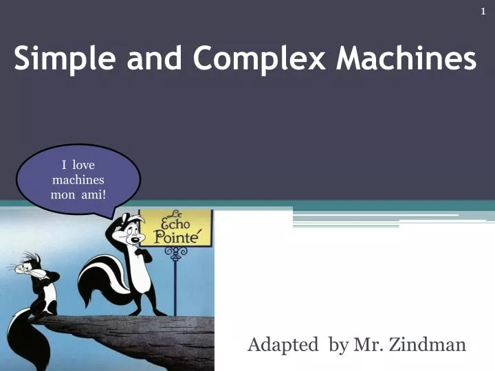 PPT - Simple and Complex Machines PowerPoint Presentation, free ...