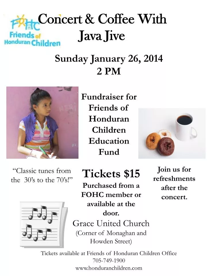 PPT - Concert & Coffee With Java Jive PowerPoint Presentation, free ...