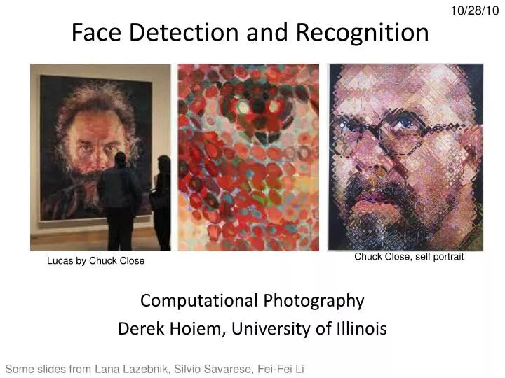 PPT - Face Detection and Recognition PowerPoint Presentation, free ...