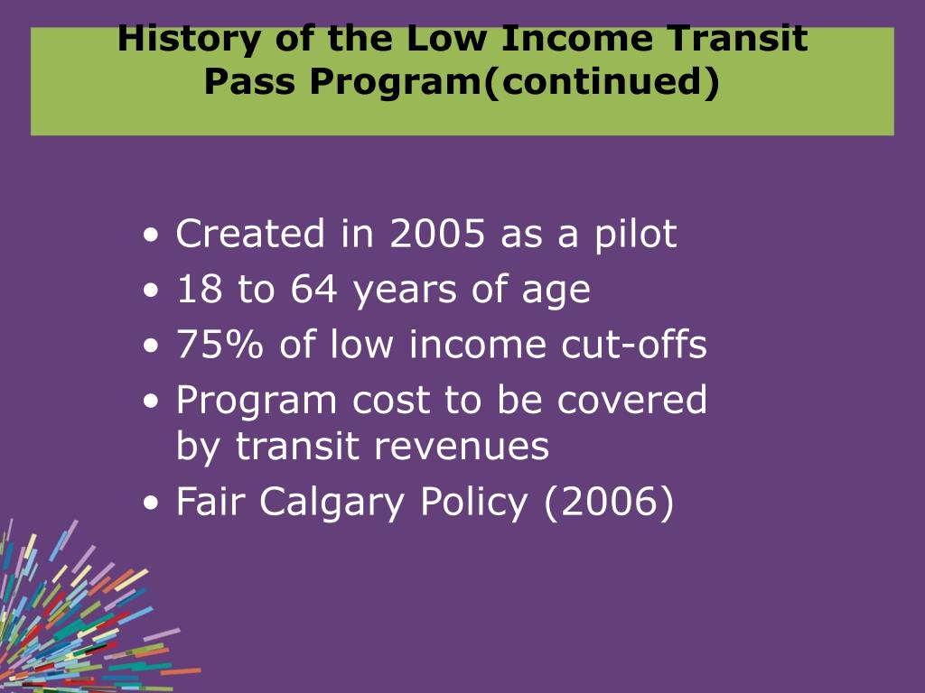 PPT - Transit Fares for Low Income Calgarians PowerPoint Presentation ...