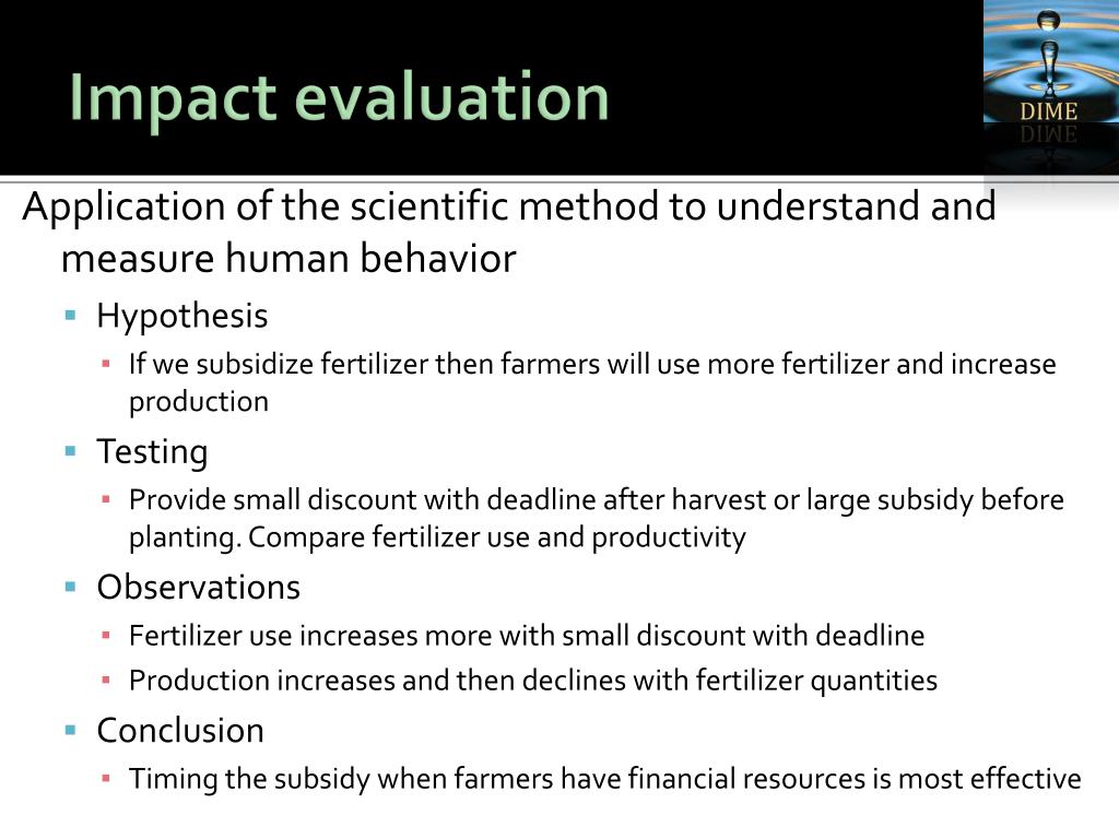 PPT - Arianna Legovini Head, Development Impact Evaluation Initiative ...