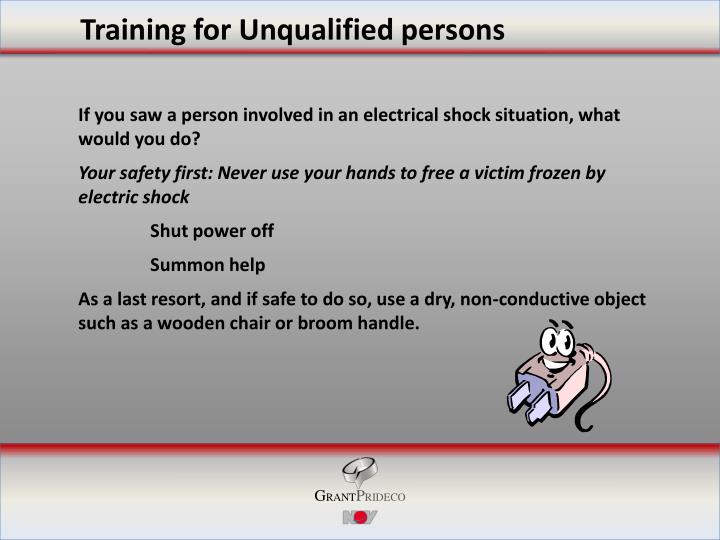 PPT - Electrical Safety (Unqualified) PowerPoint Presentation - ID:1608295