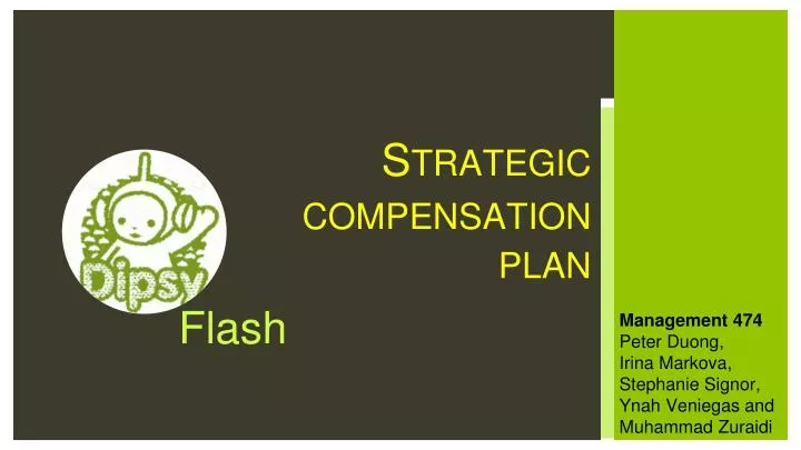 PPT - Strategic compensation plan PowerPoint Presentation, free ...