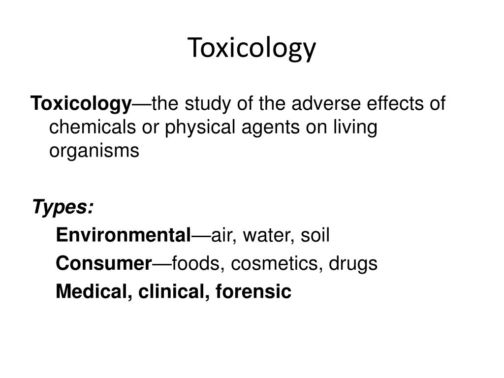 Ppt Toxicology Poisons And Alcohol Powerpoint Presentation Free
