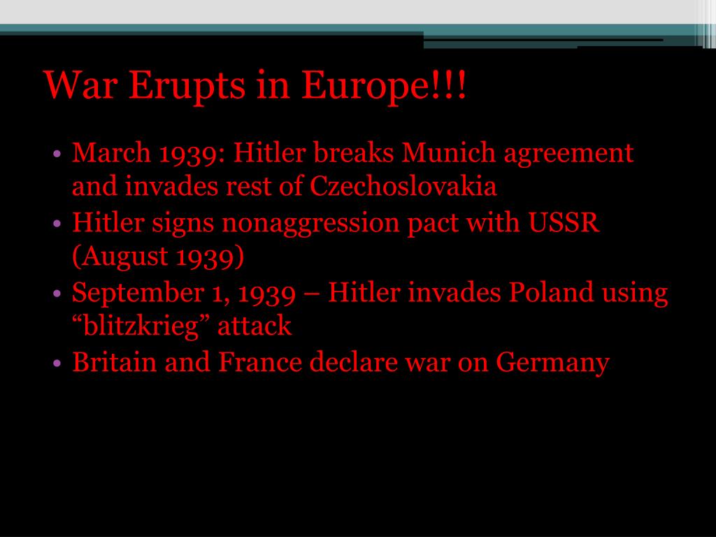 PPT - WORLD WAR II: The Road to War PowerPoint Presentation, free ...