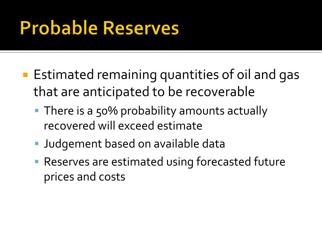 PPT - Accounting Choice and Financial Information – Oil and Gas ...