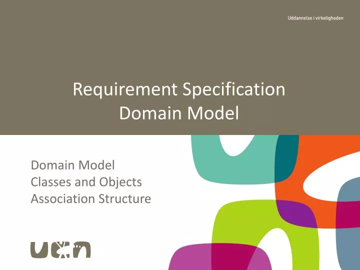 PPT - Requirement Specification Domain Model PowerPoint Presentation ...
