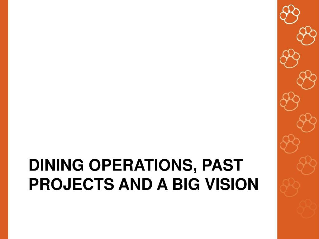 PPT - Campus Dining: a Hotbed for Sustainability Research and Course ...