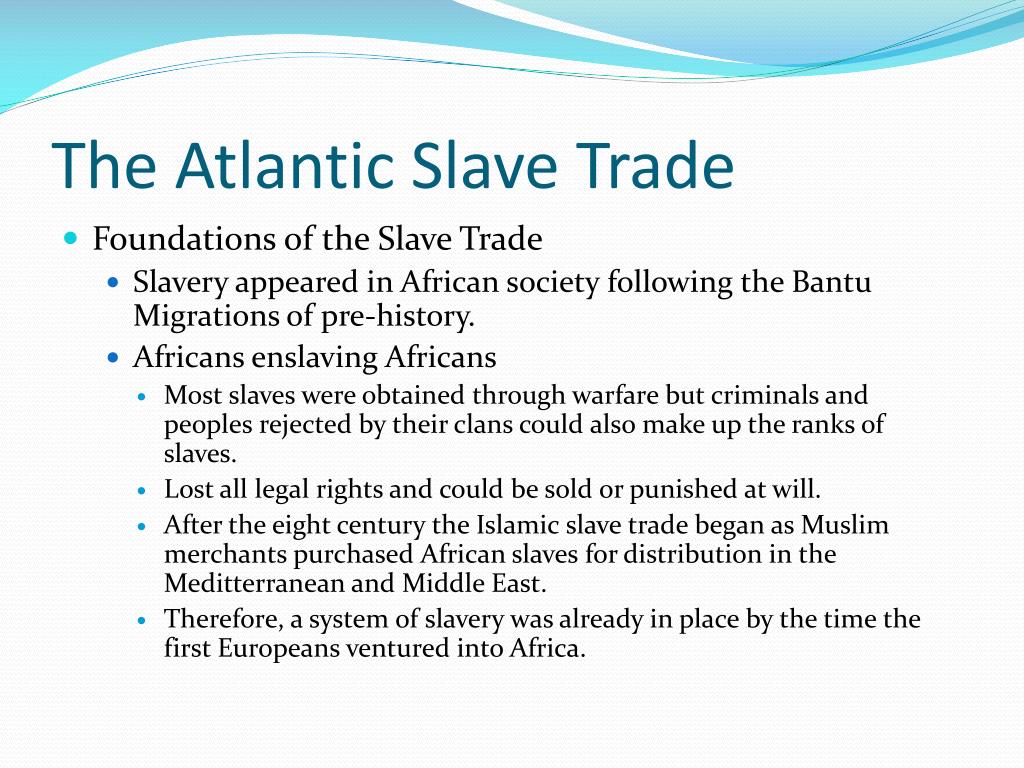 PPT - Africa and the Atlantic World PowerPoint Presentation, free ...