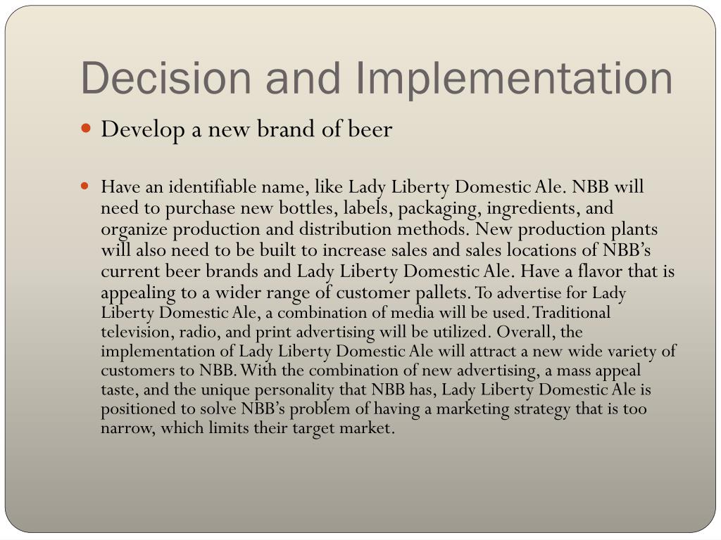 PPT - New Belgium Brewing: Developing a Brand Personality PowerPoint ...