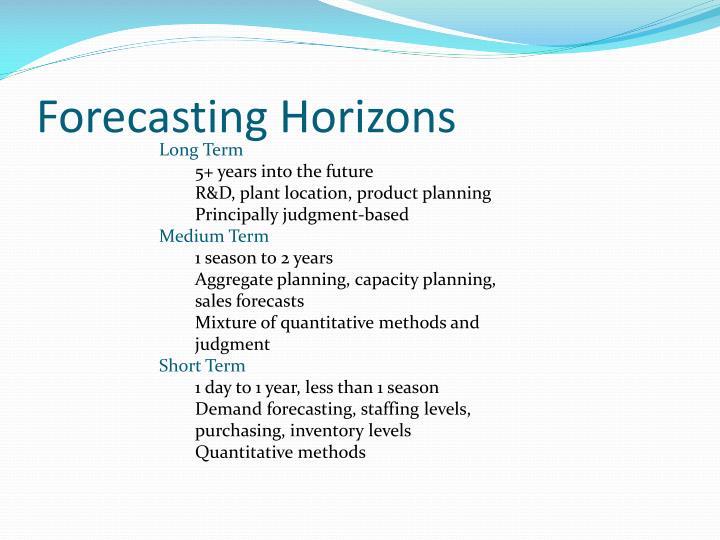 PPT - DEMAND FORECASTING PowerPoint Presentation - ID:1610787