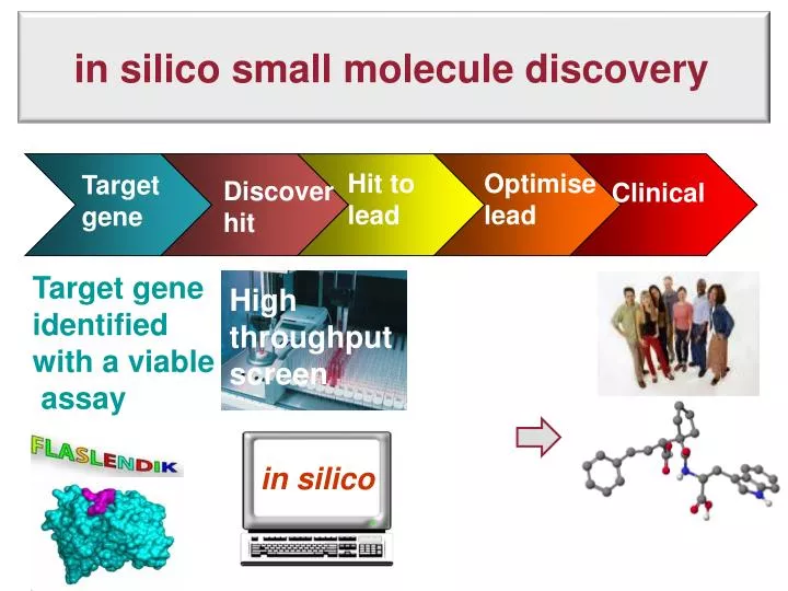 PPT - in silico small molecule discovery PowerPoint Presentation, free ...