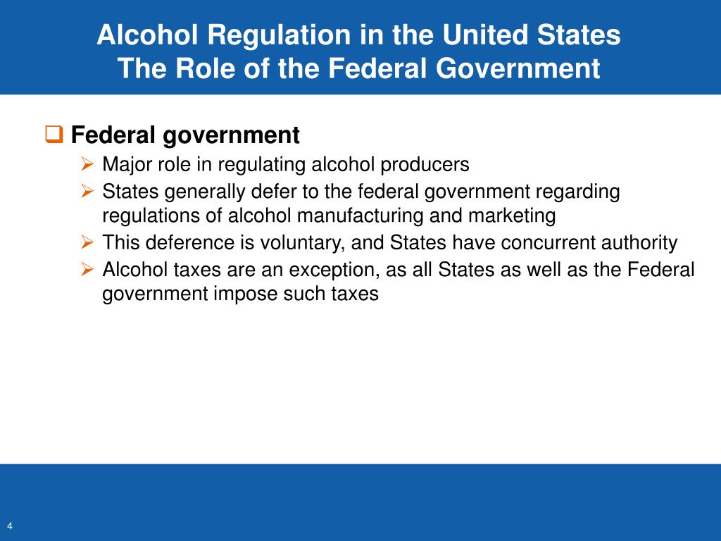 PPT - Understanding Alcohol Regulation in the United States PowerPoint ...