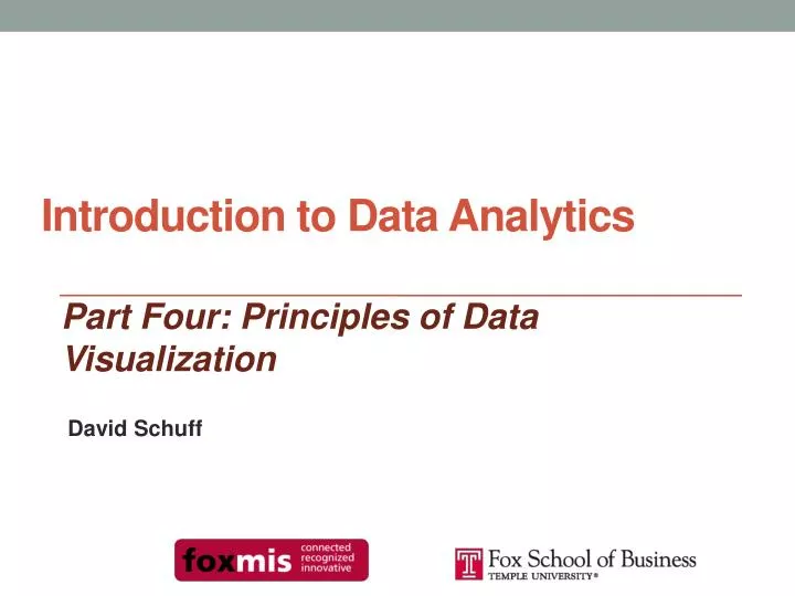 Ppt Introduction To Data Analytics Powerpoint Presentation Free