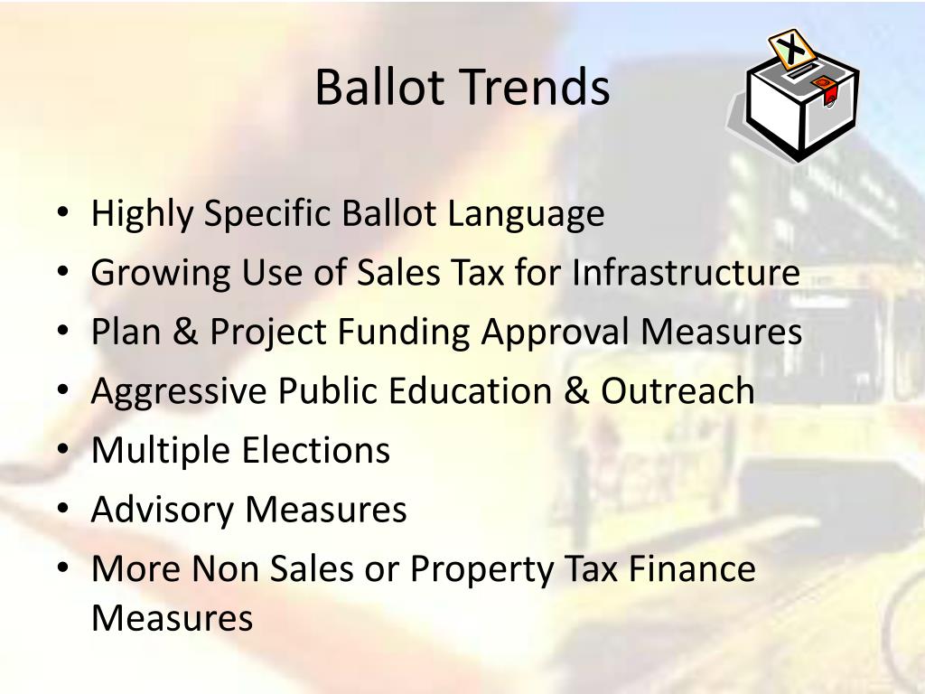 PPT - 2011 Transit Initiatives and Communities Conference Election ...