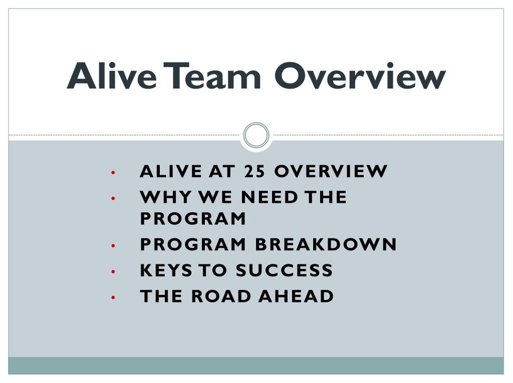PPT - The National Safety Council’s “Alive at 25” Driver Safety Program ...