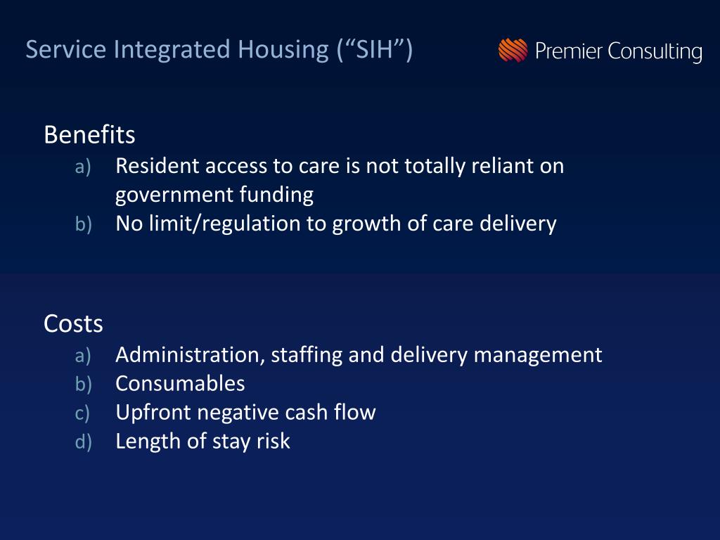 PPT - Service Integrated Housing Village Service Overlay and Funding ...