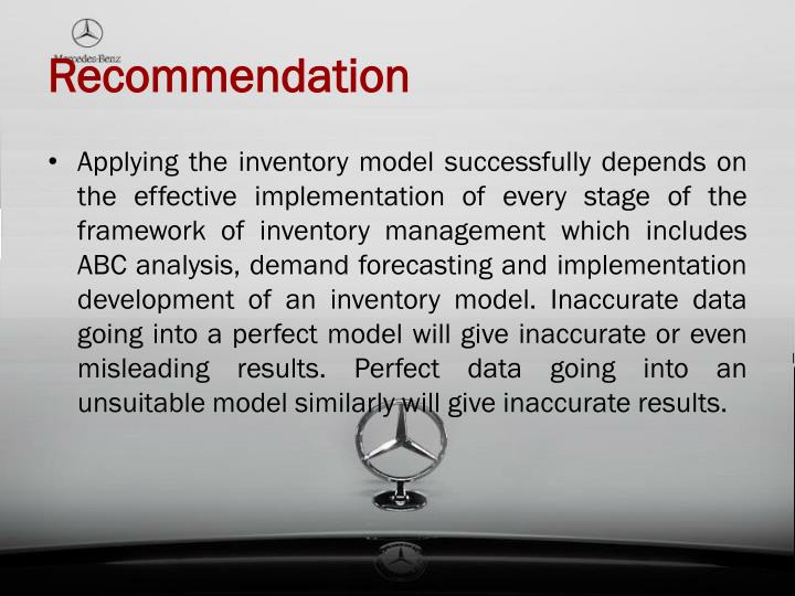 PPT - SPARE PARTS INVENTORY MANAGEMENT PowerPoint Presentation - ID:1611952
