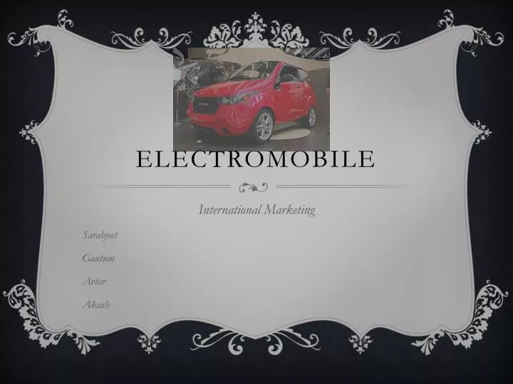 PPT - Electromobile PowerPoint Presentation, free download - ID:1612121