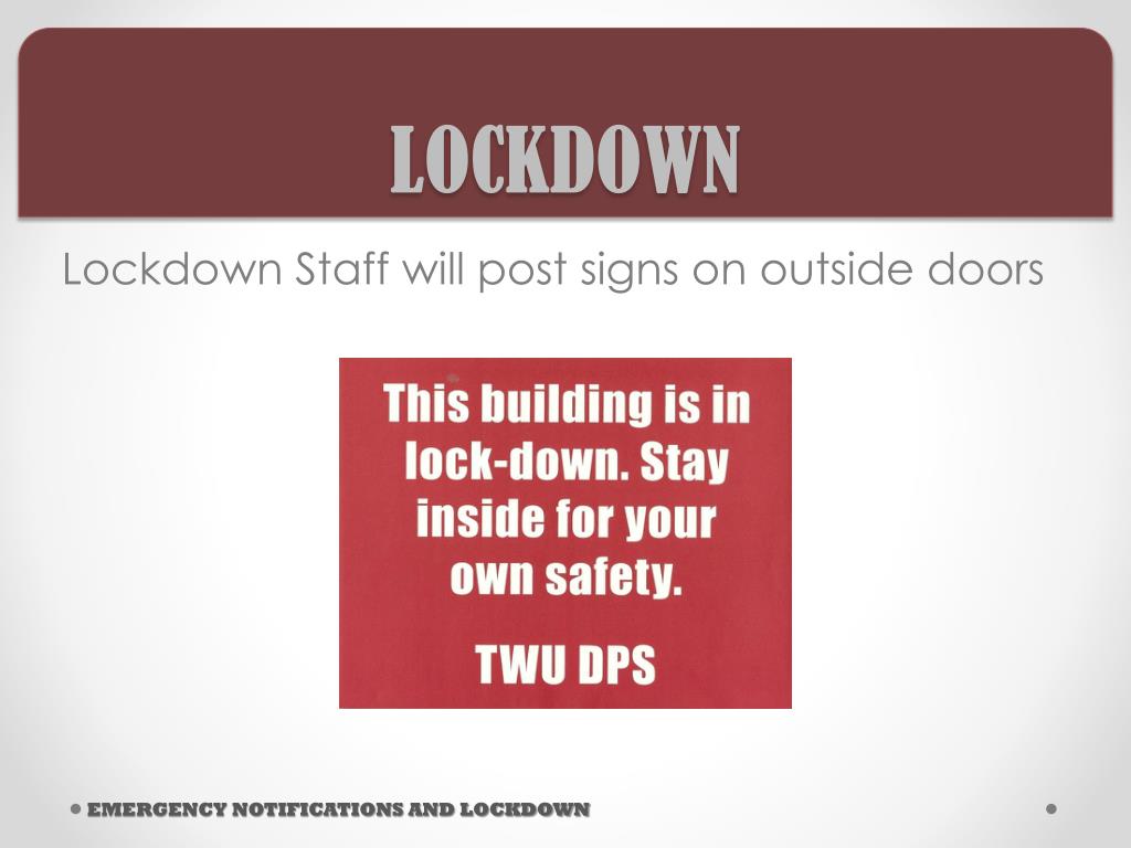 PPT - PRESENTED BY TEXAS WOMAN’S UNIVERSITY DEPARTMENT OF PUBLIC SAFETY ...