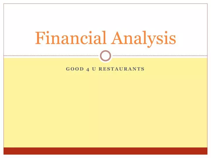 PPT - Financial Analysis PowerPoint Presentation, free download - ID ...
