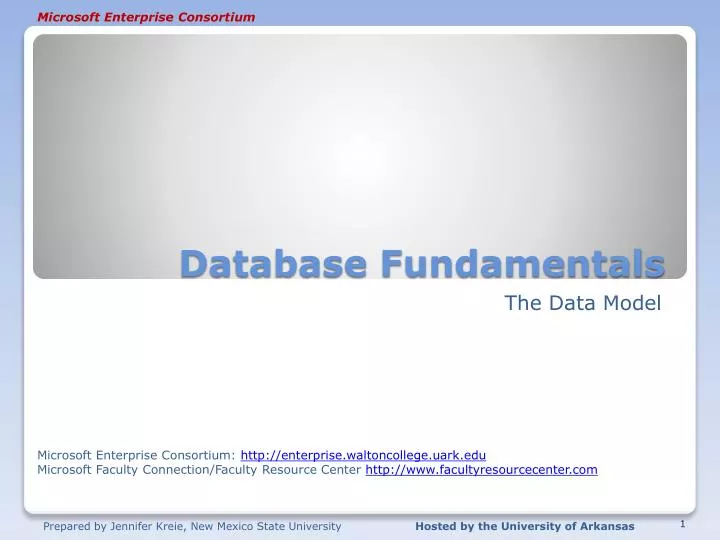 PPT - Database Fundamentals PowerPoint Presentation, free download - ID ...