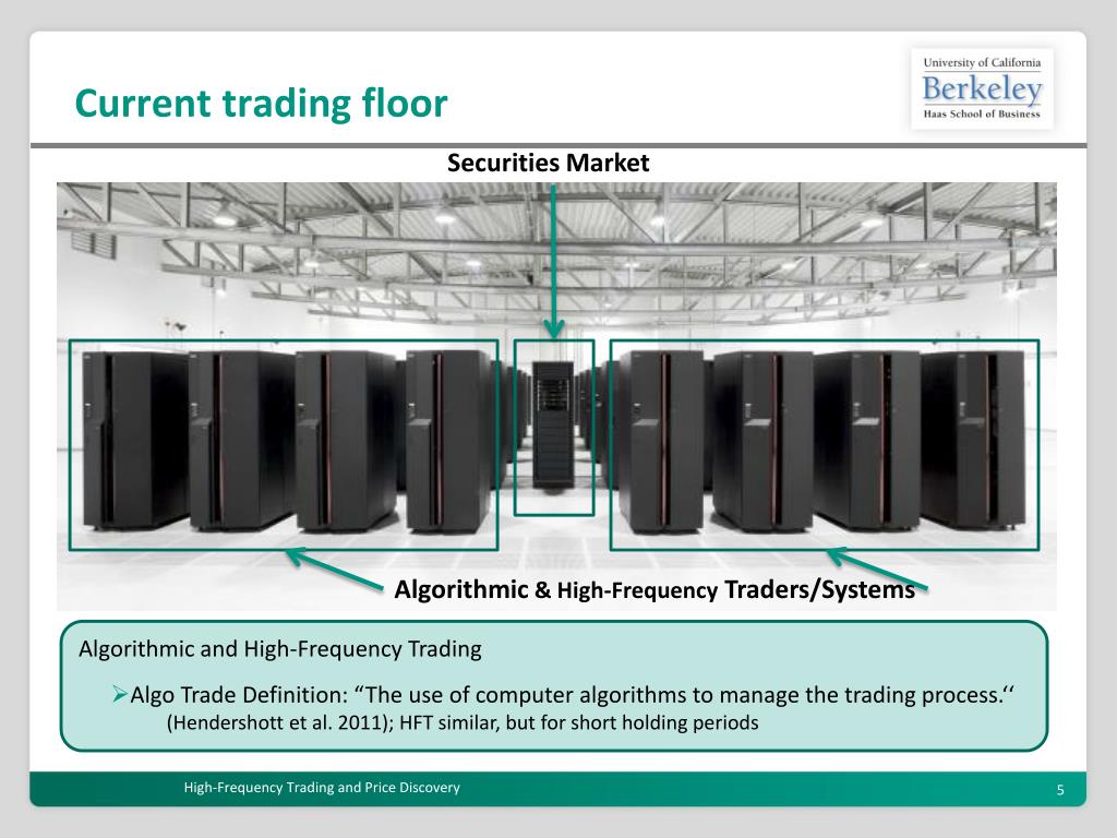 PPT - High-Frequency Trading and Price Discovery Terrence Hendershott ...