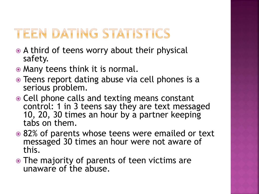 PPT - Teen dating violence PowerPoint Presentation, free download - ID ...