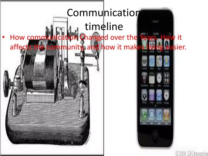 PPT - Communication timeline PowerPoint Presentation, free download ...