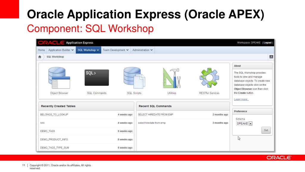 Ppt Oracle Application Express Oracle Apex Powerpoint Presentation