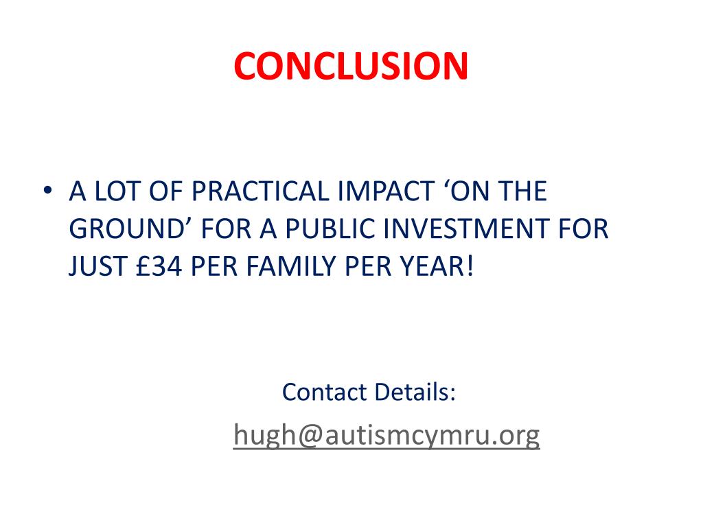 PPT - The National Autism Strategy for Wales 2008-2018 PowerPoint ...