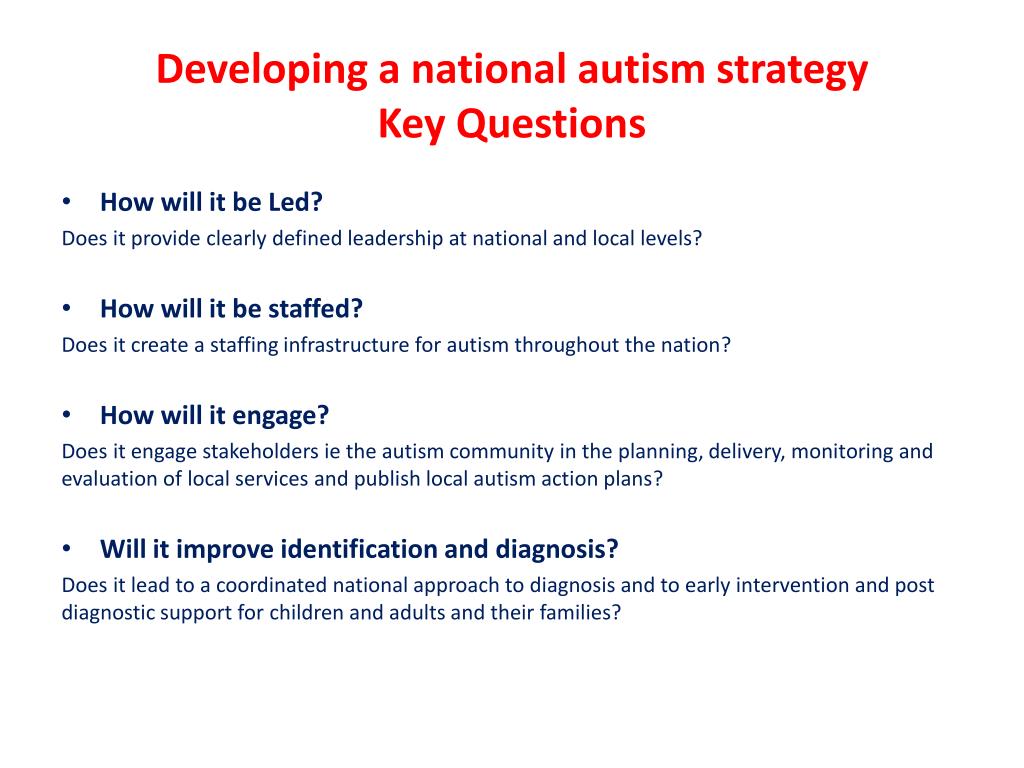 PPT - The National Autism Strategy for Wales 2008-2018 PowerPoint ...