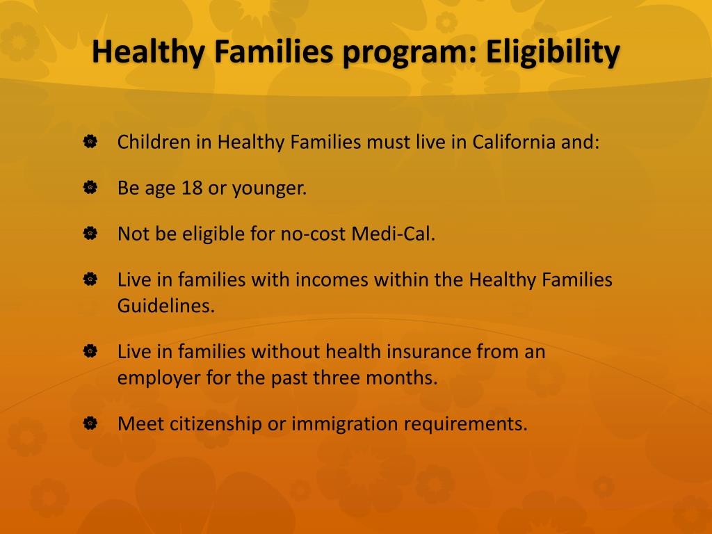 PPT - What you need to know about changes to MediCal and Healthy ...
