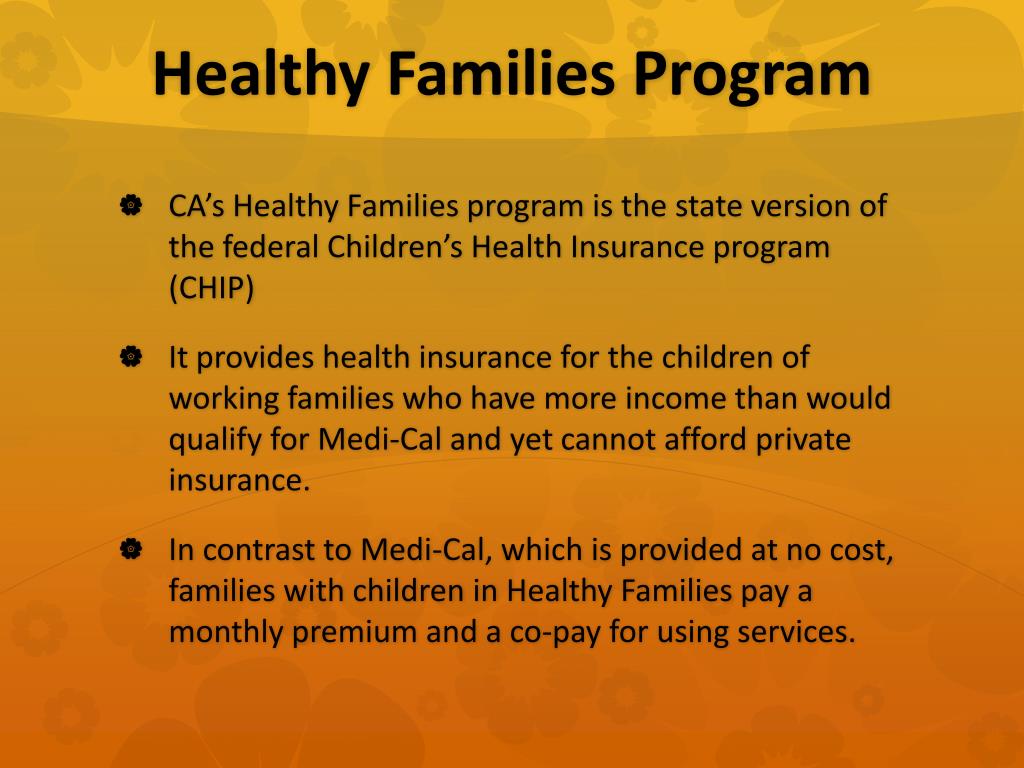 PPT - What you need to know about changes to MediCal and Healthy ...