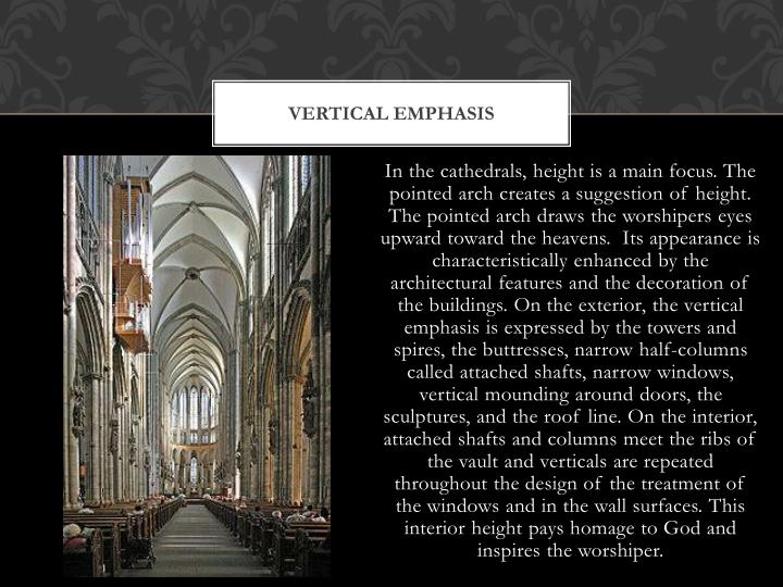 PPT - Gothic Architecture: the Cathedrals PowerPoint Presentation - ID ...