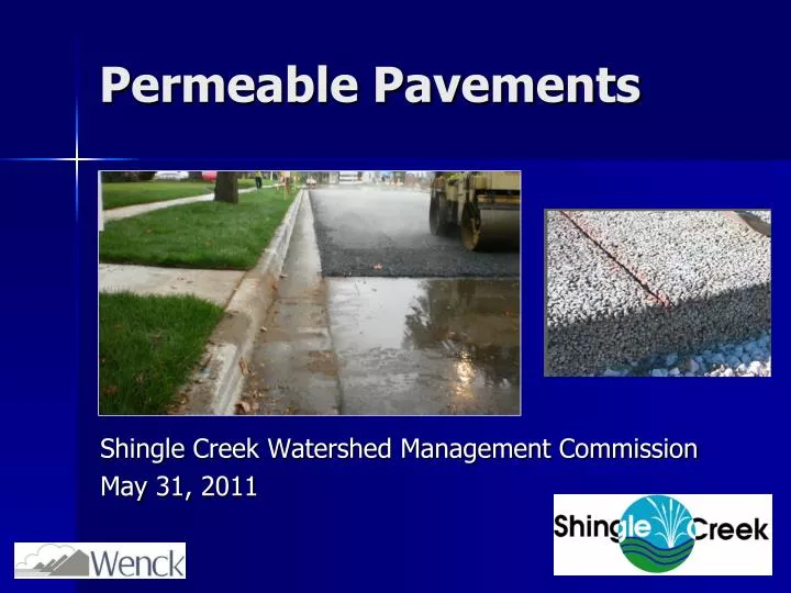 PPT - Permeable Pavements PowerPoint Presentation, free download - ID:1616662