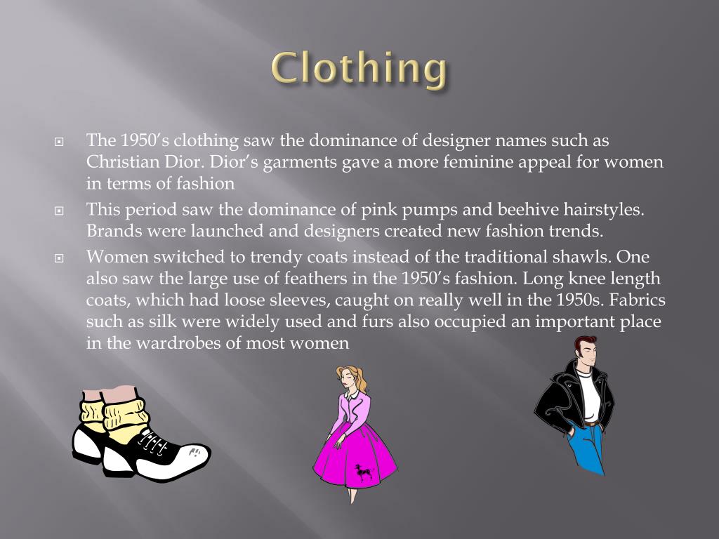 PPT - Fashion and Trends in the 50’s PowerPoint Presentation, free ...