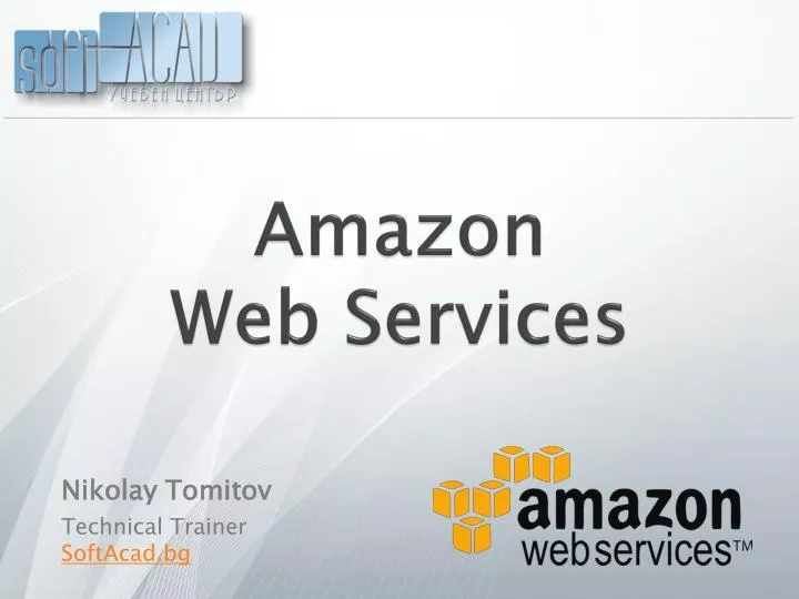 PPT - Amazon Web Services PowerPoint Presentation, free download - ID ...